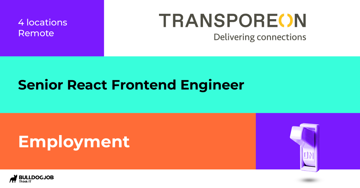 Senior React Frontend Engineer - Remote, Helsinki, Bratysława, Lizbona ... Senior React Frontend Engineer - Remote, Helsinki, Bratysława, Lizbona ...