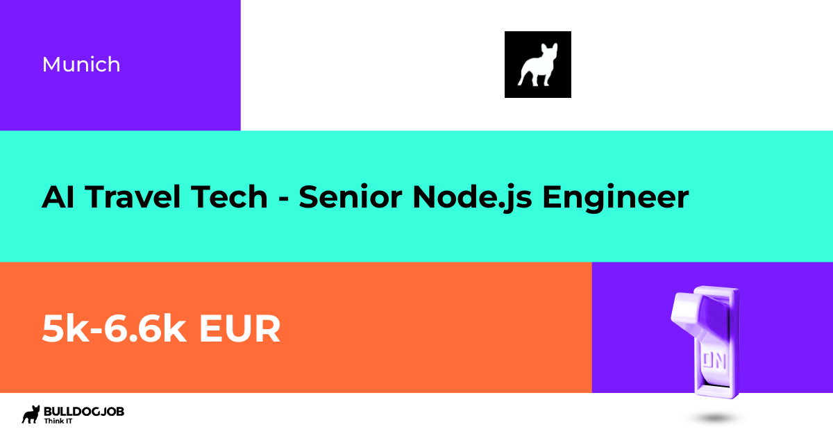 AI Travel Tech Senior Node.js Engineer - Munich - Baldur Connect AI Travel Tech Senior Node.js Engineer - Munich - Baldur Connect