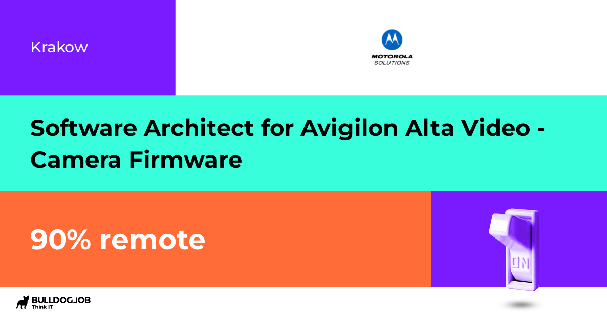 Software Architect for Avigilon Alta Video - Camera Firmware - Kraków ... Software Architect for Avigilon Alta Video - Camera Firmware - Kraków ...