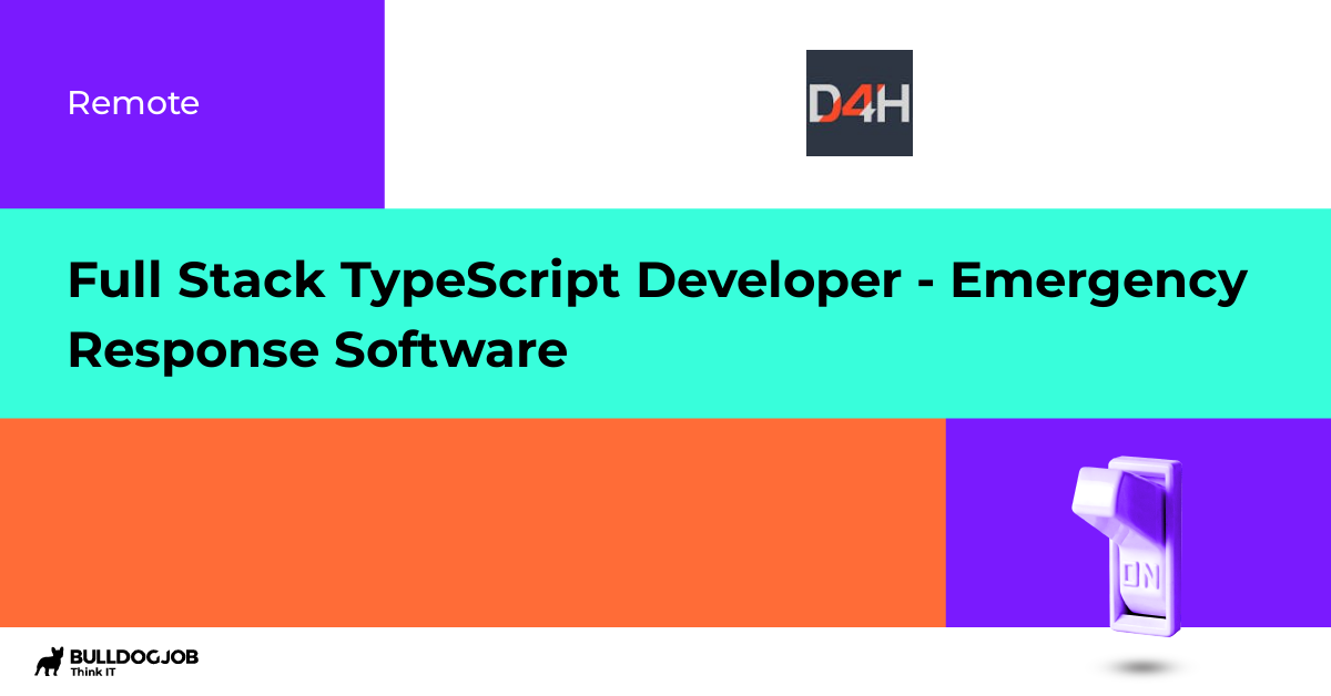 Full Stack TypeScript Developer - Emergency Response Software - Remote ... Full Stack TypeScript Developer - Emergency Response Software - Remote ...