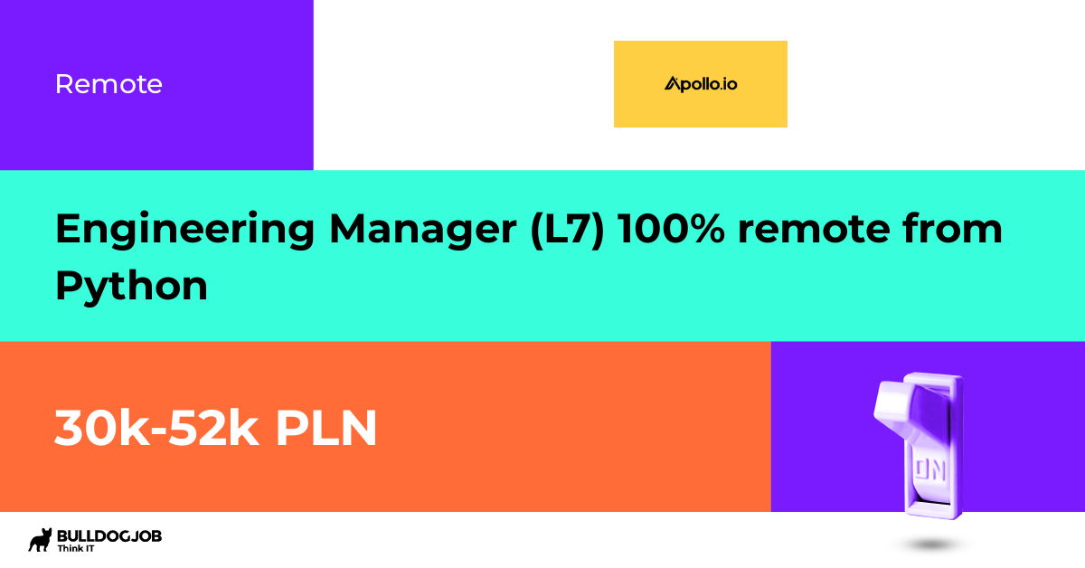Engineering Manager L7 100 Remote From Python Remote